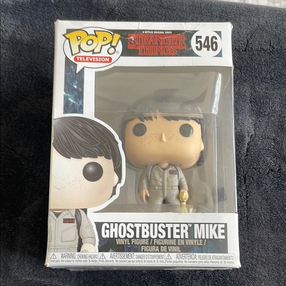 Funko | Toys | Stranger Things Ghostbuster Mike Vinyl Figure | Poshmark